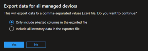 How to Export Managed Device Details from Intune - Techuisitive