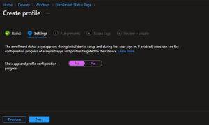 How to Configure Enrollment Status Page (ESP) in Microsoft Intune ...