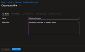 How to Configure Enrollment Status Page (ESP) in Microsoft Intune ...