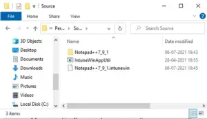 How to Prepare Win32 App Installation source for Intune Using Intune ...
