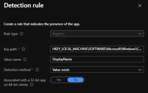 Understanding Win32 App Detection Rules in Microsoft Intune - Techuisitive