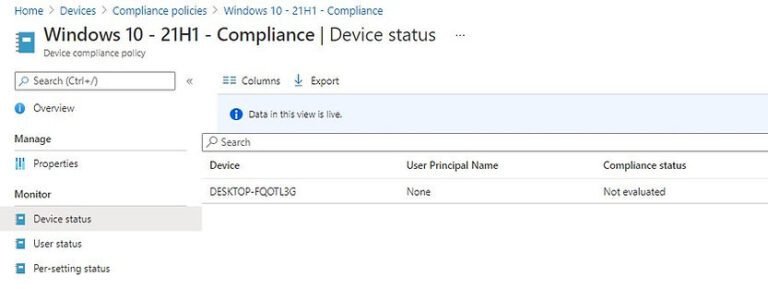 Check OS Version Compliance with Device Compliance Policy & Notify User ...