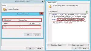 Create SCCM Device Collection Based on Installed Software Products & Inventoried Files ...