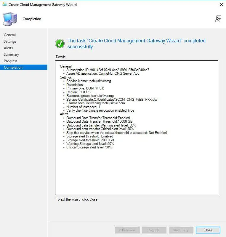 SCCM CMG Setup Guide – Part 5 | Setup Cloud Management Gateway - Techuisitive