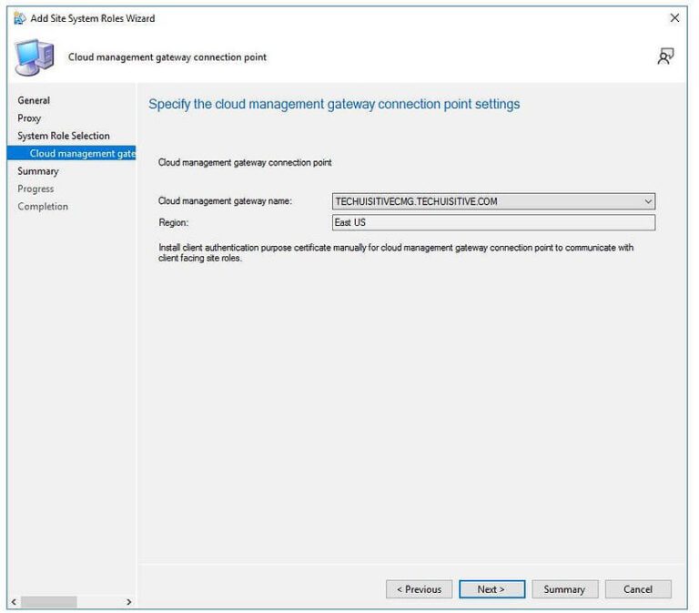 Sccm Cmg Setup Guide Part 5 Setup Cloud Management Gateway Techuisitive
