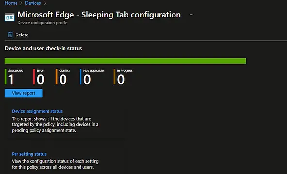 Configure Microsoft Edge Sleeping Tabs using Microsoft Intune - Techuisitive
