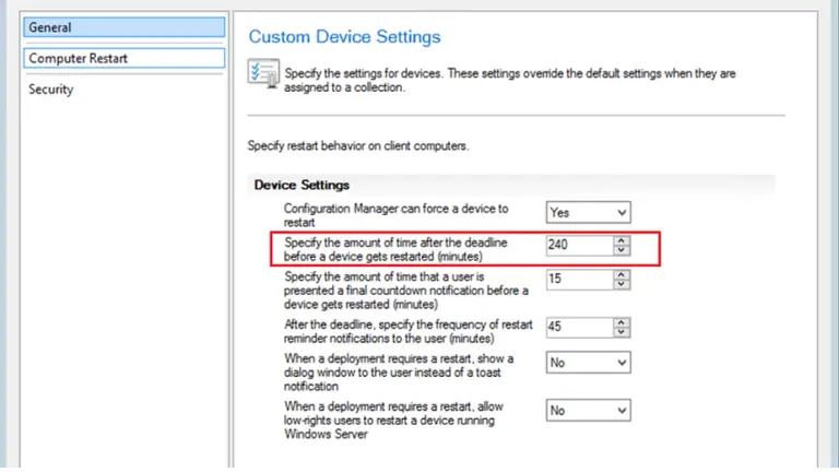 How To Schedule Sccm Client Reboot Through Configmgr Techuisitive