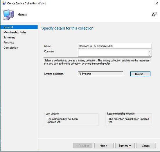 Create Dynamic Collections In Sccm For Different Attribute Classes Configmgr Techuisitive
