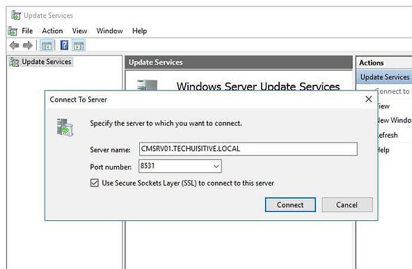 Configure Sccm Software Update Point For Ssl Techuisitive