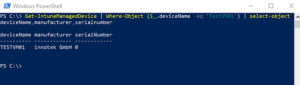 How To Export Serial number of Multiple Devices using PowerShell SDK for Intune Graph API ...