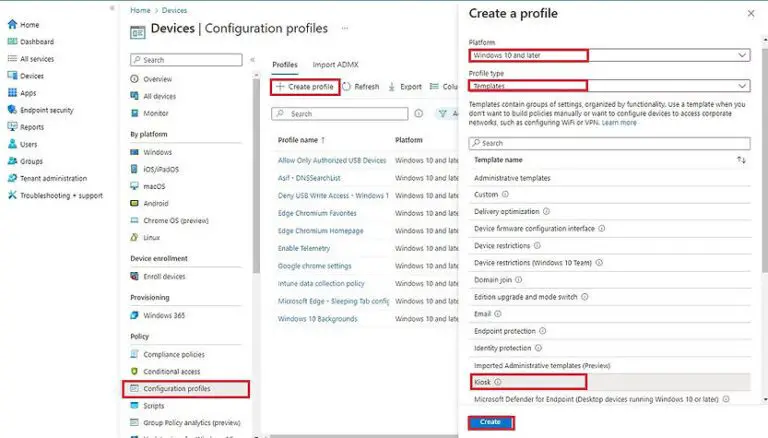 How to Configure Windows Kiosk Using Microsoft Intune | Windows 10 / 11 ...