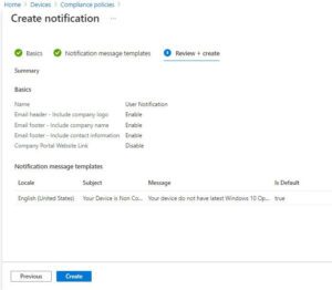 Check OS Version Compliance with Device Compliance Policy & Notify User ...
