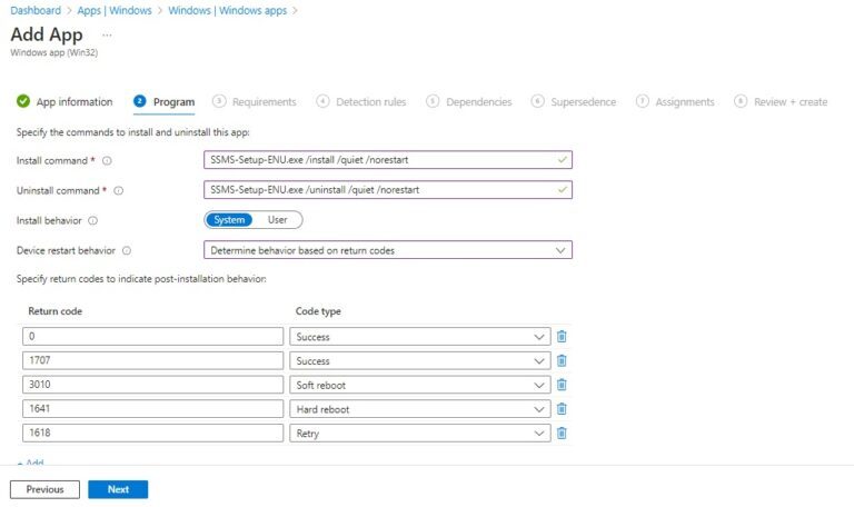 Deploy Microsoft SQL Server Management Studio 19.02 through Intune ...