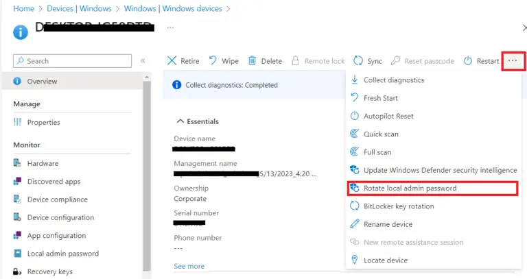 How to Manage Windows LAPS with Intune - Techuisitive