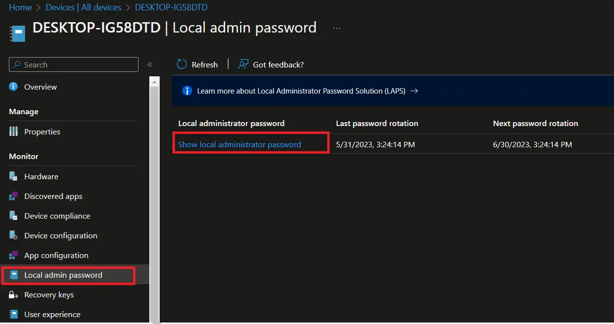 How To Create Custom Rbac Role In Intune For Laps Password