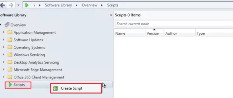 How To Run Script In Sccm Without Creating A Package Application 5163