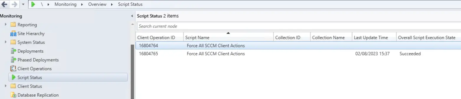 How To Run Script In Sccm Without Creating A Package Application