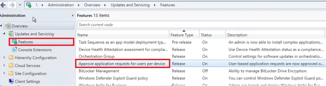 How To Configure And Approve User Application Requests In Sccm Techuisitive
