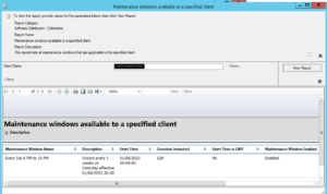 How to Create , View and Organize SCCM Maintenance Windows - Techuisitive