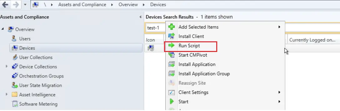 How To Run Script In Sccm Without Creating A Package Application Techuisitive