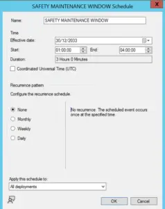 How to Create , View and Organize SCCM Maintenance Windows - Techuisitive