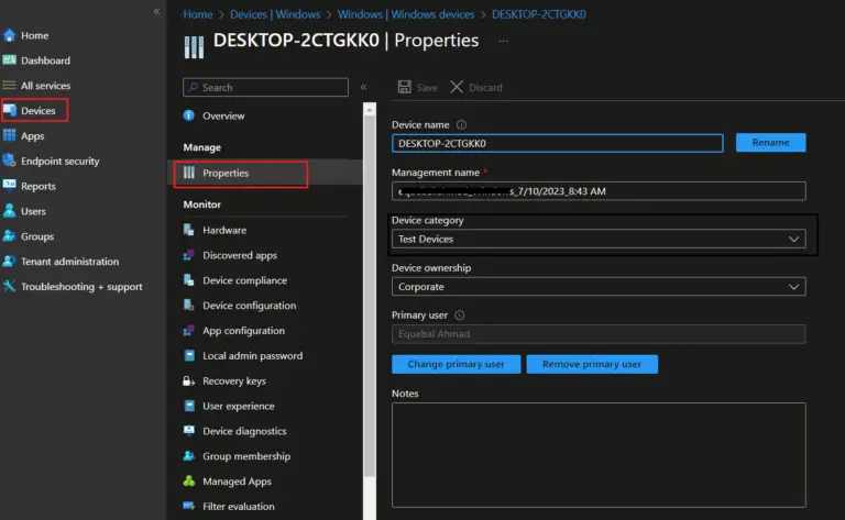 How to Create and Manage Microsoft Intune Device Categories - Techuisitive
