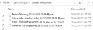 How to Export Device Configuration Profiles in Intune - Techuisitive