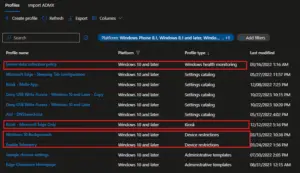 How to Export Device Configuration Profiles in Intune - Techuisitive