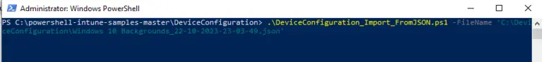 How to Export Device Configuration Profiles in Intune - Techuisitive