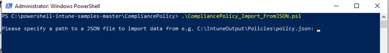 Export and Import Device Compliance Policies in Intune - Techuisitive