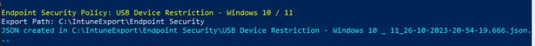 How to Export Endpoint Security Policies in Intune - Techuisitive