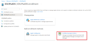 Create ADE Enrollment Profile in Intune - Techuisitive