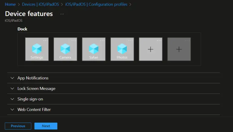 Configure Home Screen Layout On Ios Using Intune Techuisitive
