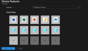 Configure Home Screen Layout on iOS using Intune - Techuisitive