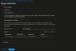 How to Show or Hide Native Apps on iOS via Intune - Techuisitive