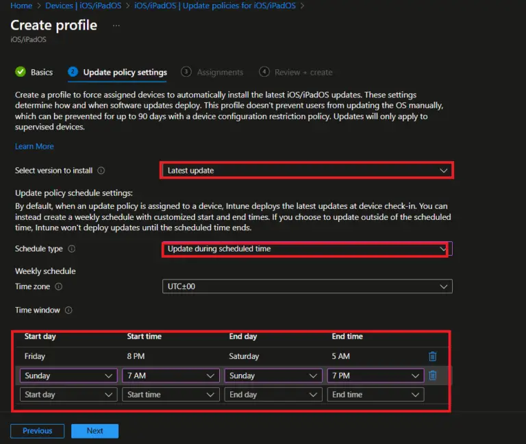 Manage iOS Updates on Supervised Devices through Intune - Techuisitive