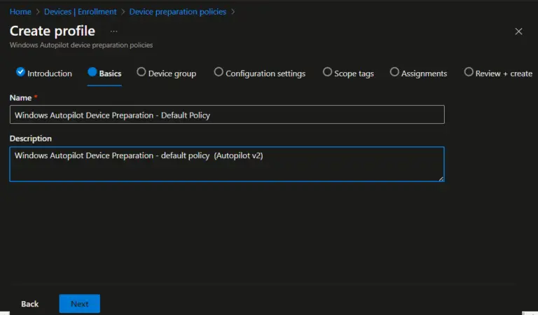 Windows Autopilot Device Preparation aka Autopilot v2 Step by Step ...
