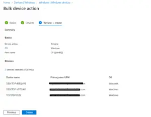 How to Bulk Rename Windows Devices from Intune - Techuisitive