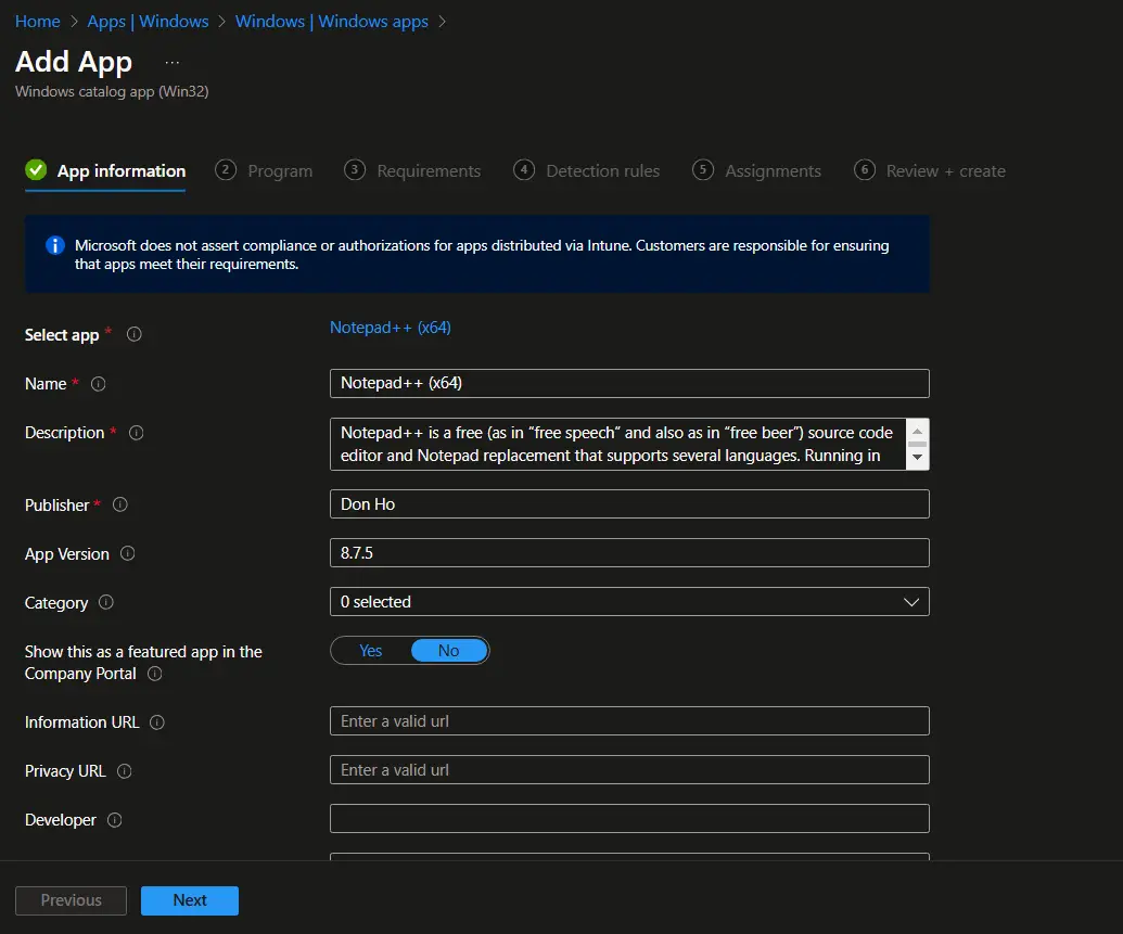 Deploy Win32 App Using Intune Enterprise App Catalog - Techuisitive