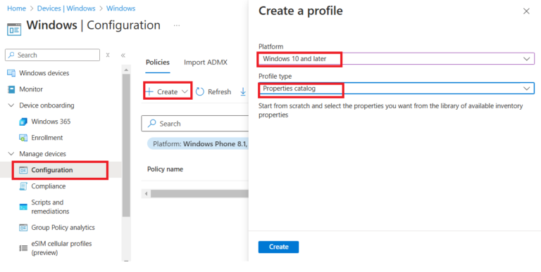 Collect Device Inventory Using Intune Properties Catalog - Techuisitive