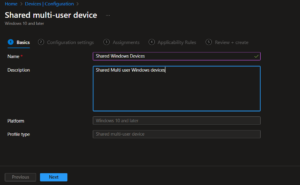 How to Configure Intune Shared Multi User Device - Techuisitive