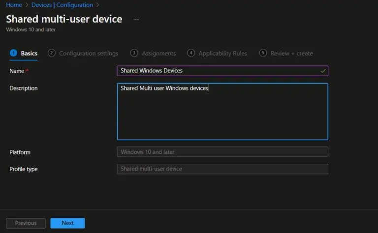 How to Configure Intune Shared Multi User Device - Techuisitive