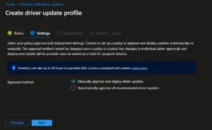 Manage Windows Drivers Update with Intune - Techuisitive
