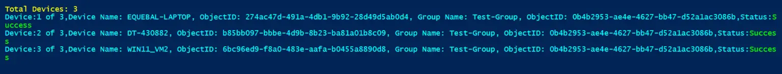 Powershell Script Add Device To Entra Id Group From Csv File 8935
