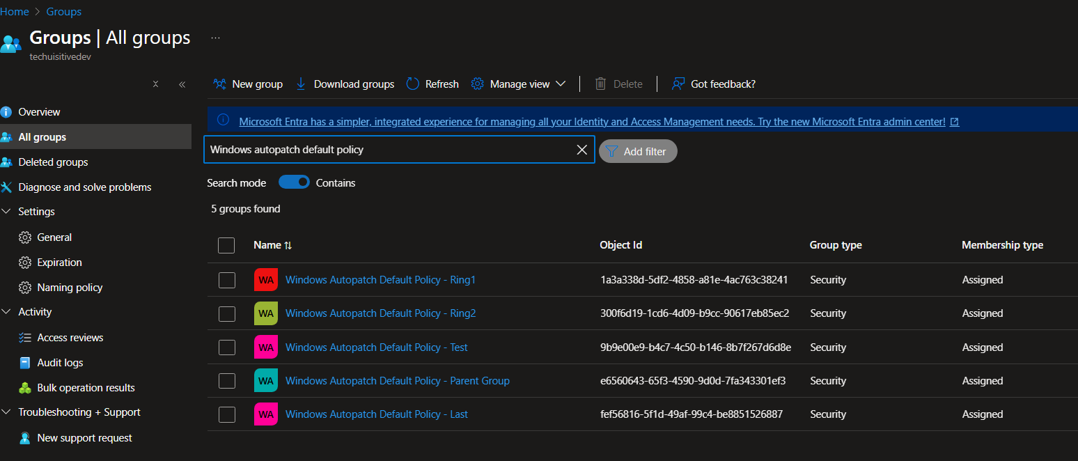Understanding Windows Autopatch with Intune - Techuisitive