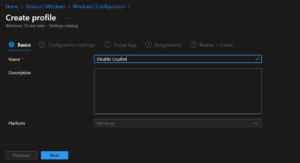 Disable Copilot via Intune Settings Catalog - Techuisitive
